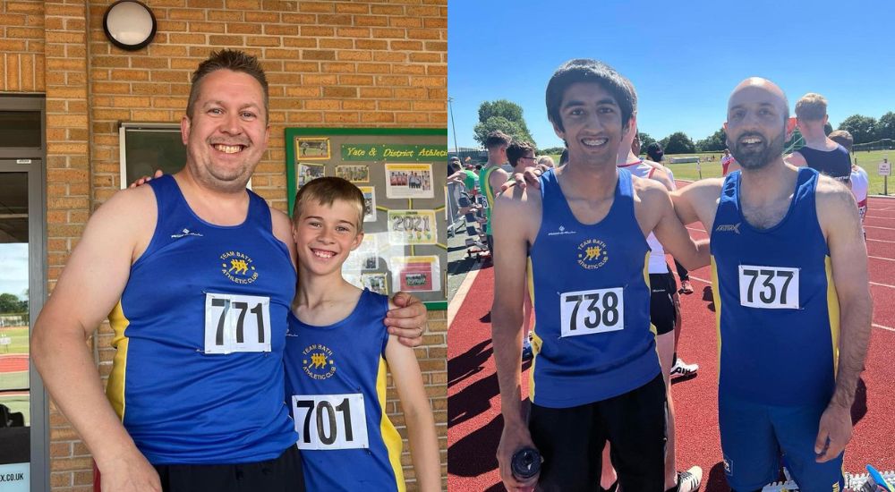 Father and son duos compete for Team Bath AC - England Athletics