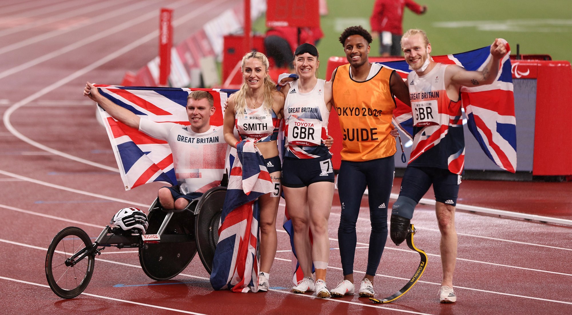 Paralympic factoid: universal relay - England Athletics