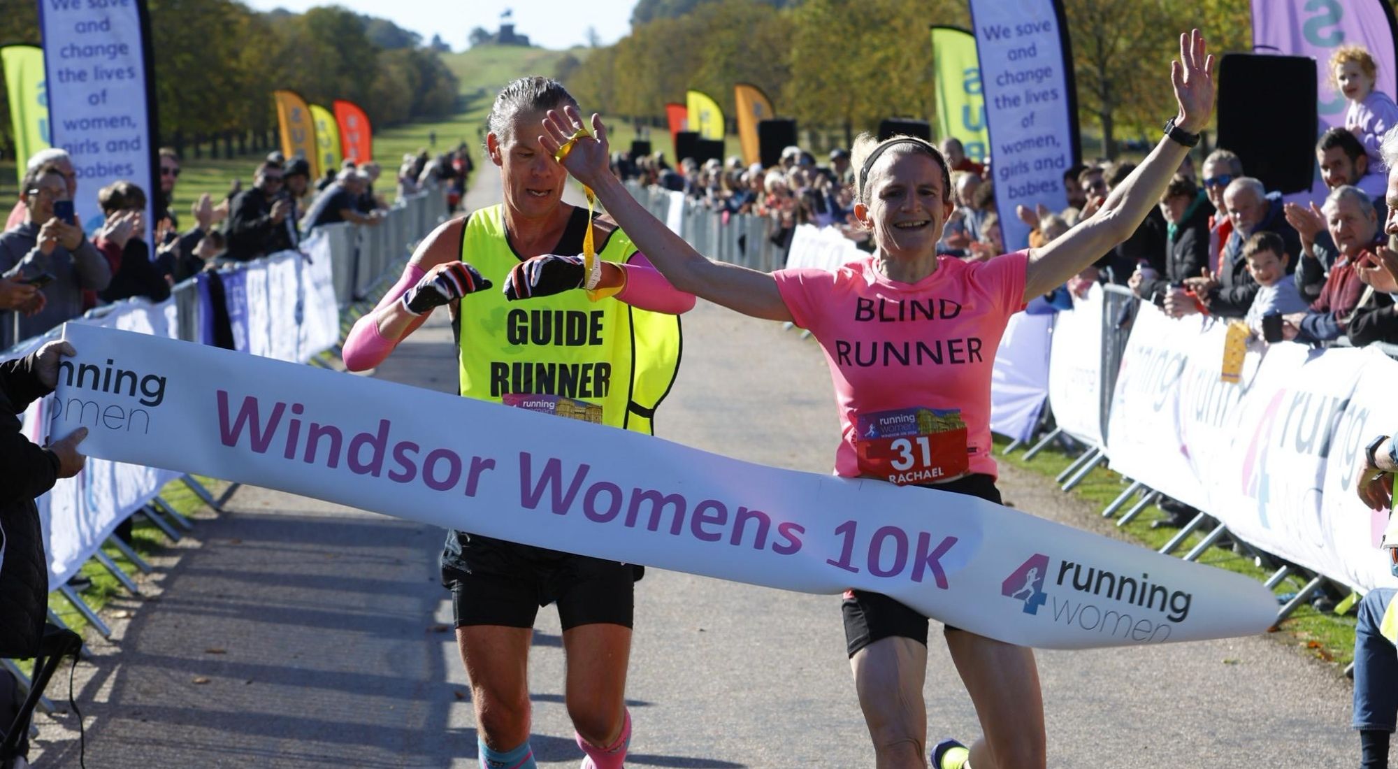 Rachael’s inspirational journey from sight loss to running victory ...