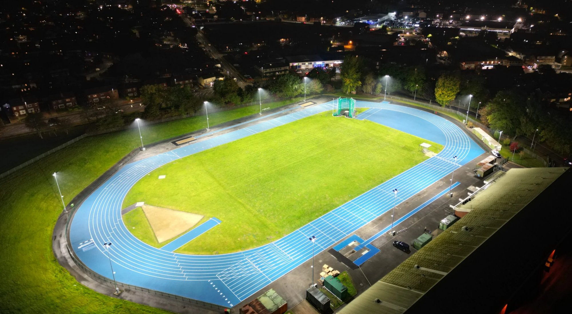 Wakefield's new blue track: a game changer for local athletics ...