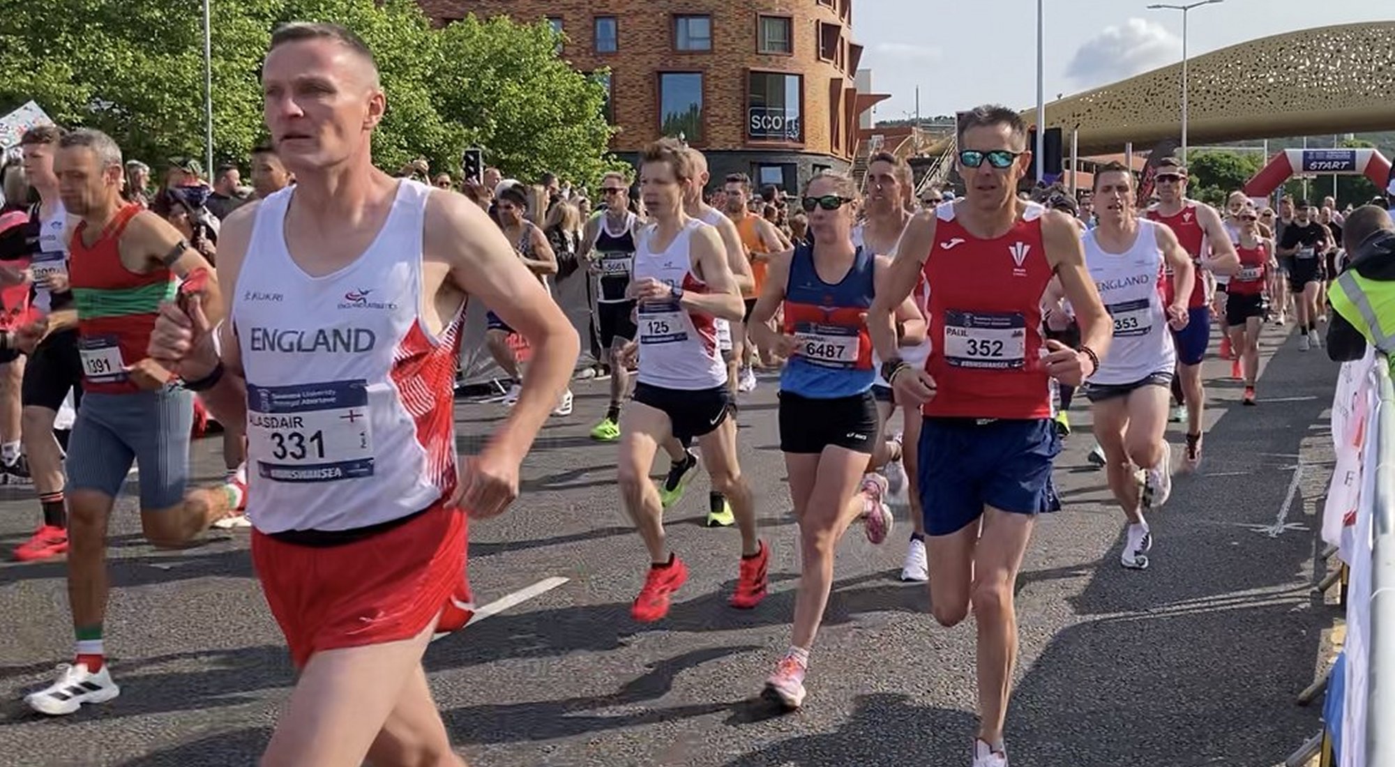 Masters Half marathon team takes on Wales and UK Armed Forces - England ...